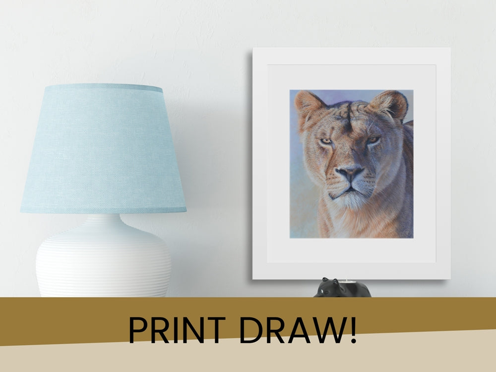 Freya Print Giveaway – SAM DOLMAN ART