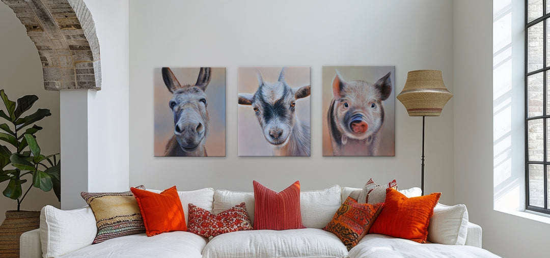 ANIMAL CANVAS PRINTS – SAM DOLMAN ART